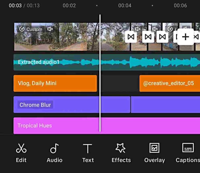 Instagram Trending Daily Mini Vlog Editing | Capcut Template Tutorial ...